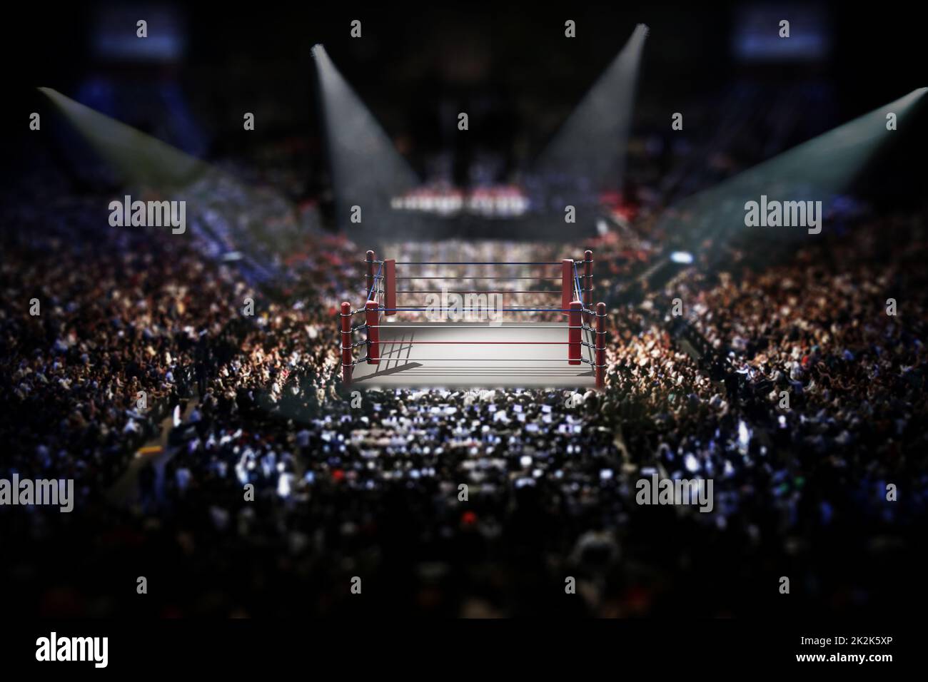 Wrestling Arena Background