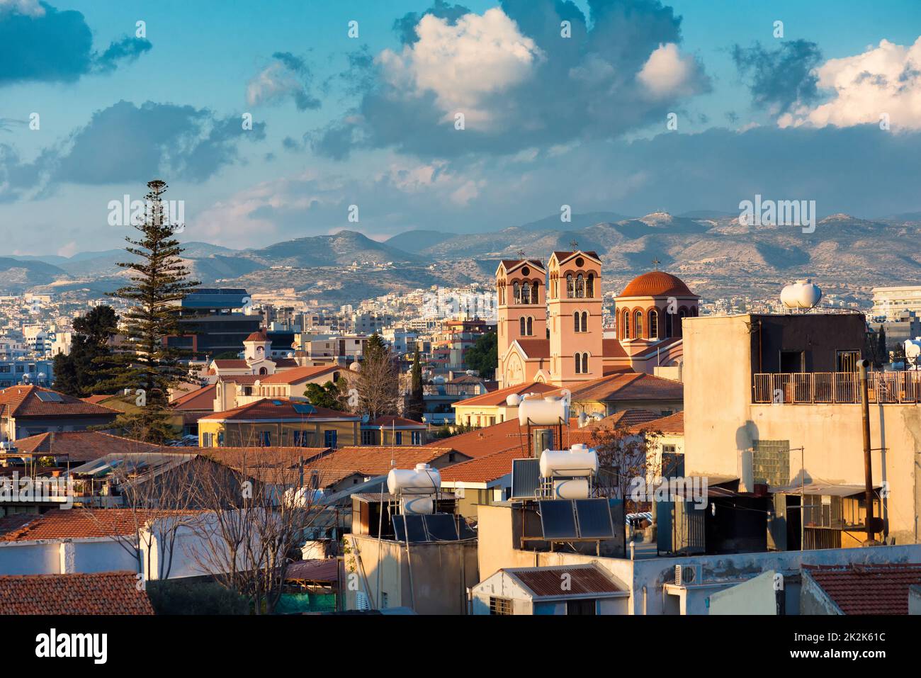 View of Limassol old town. Cyprus Stock Photo - Alamy