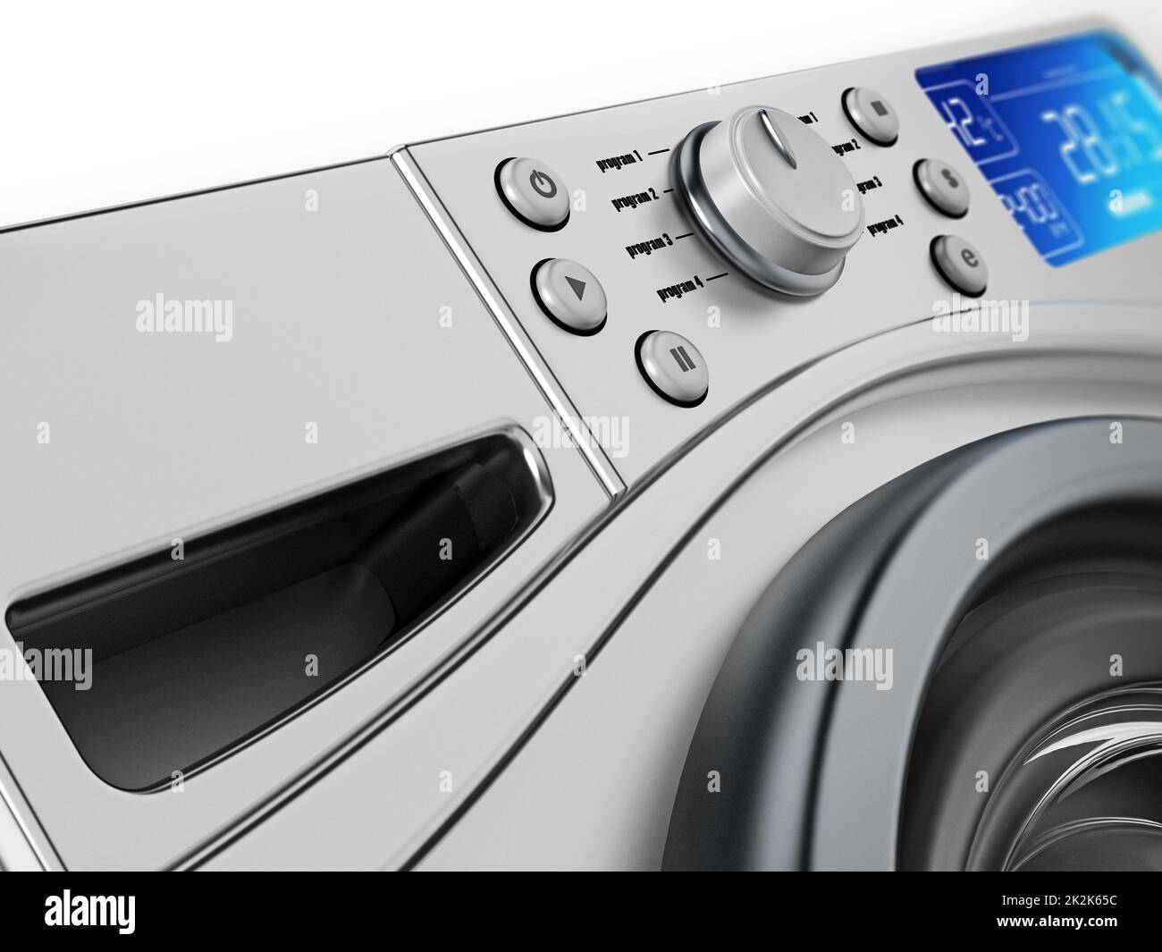 Washing machine 3d hi-res stock photography and images - Alamy