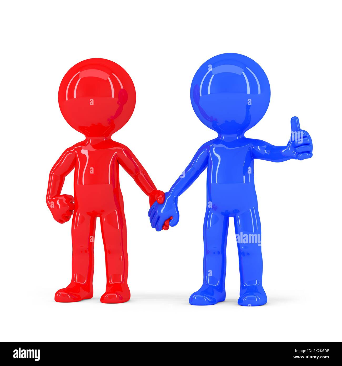 Couple hold hands Cut Out Stock Images & Pictures - Alamy