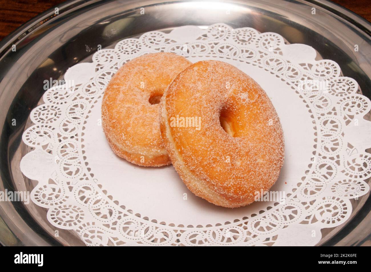 Delicious Glazed Doughnuts Stock Photo - Alamy
