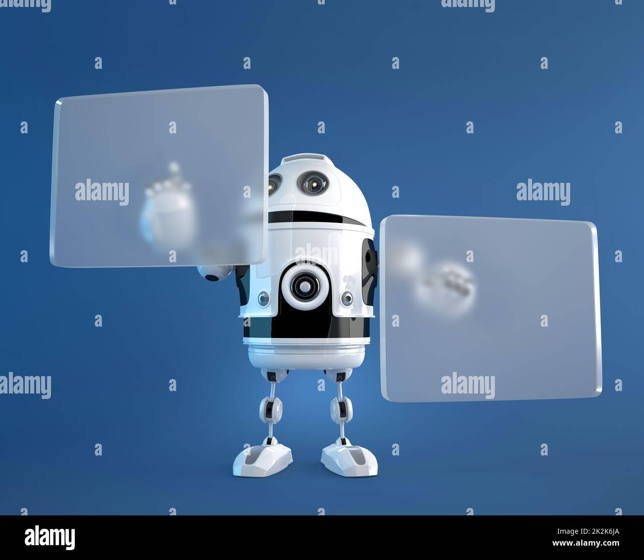 Screen interface robot hi-res stock photography and images - Alamy