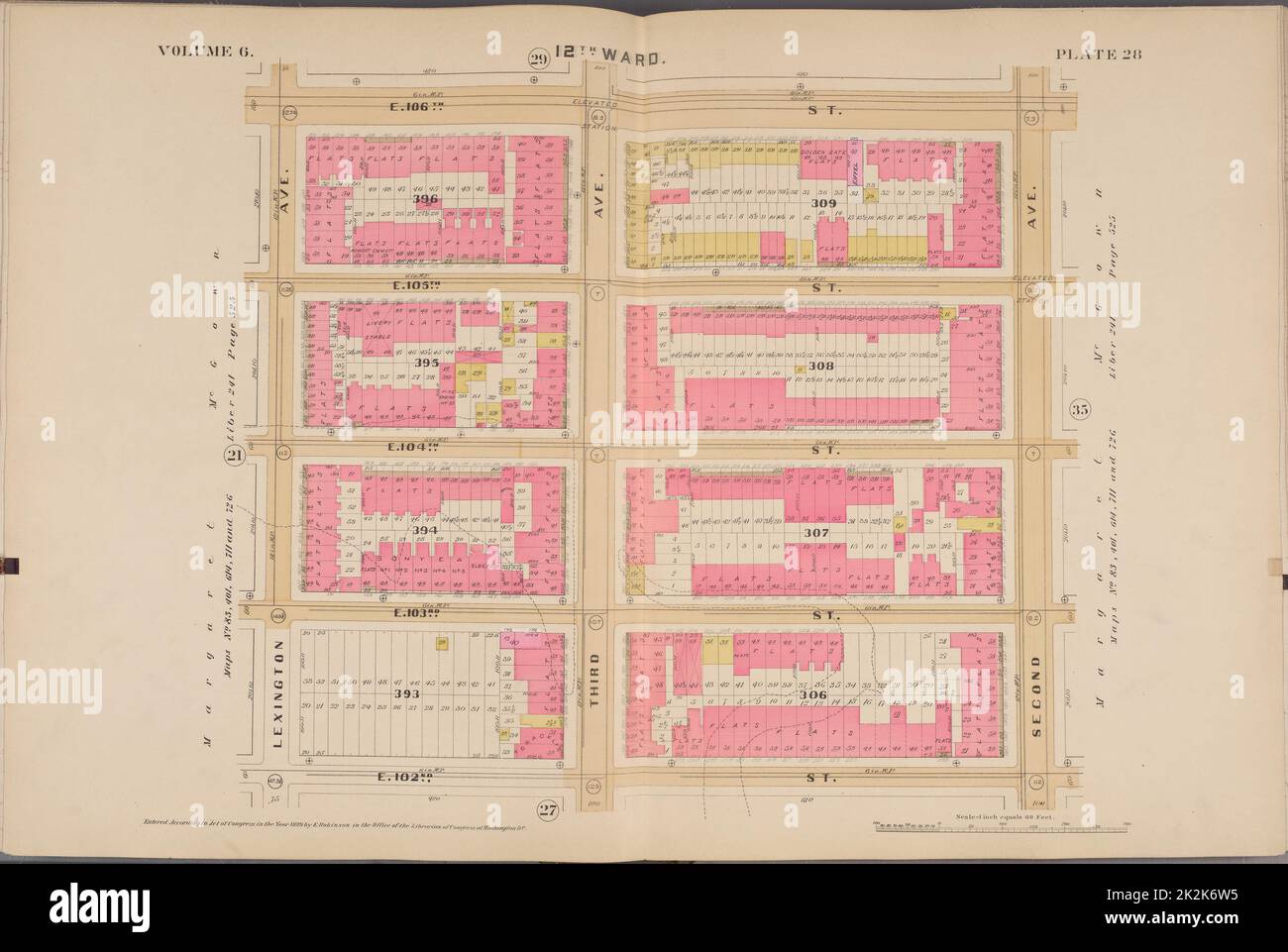 Map of new lexington hi-res stock photography and images - Alamy