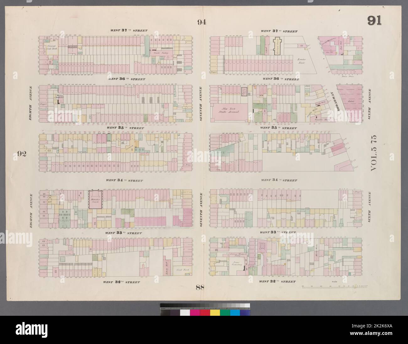 Cartographic, Maps. 1857 - 1862. Lionel Pincus and Princess Firyal Map ...