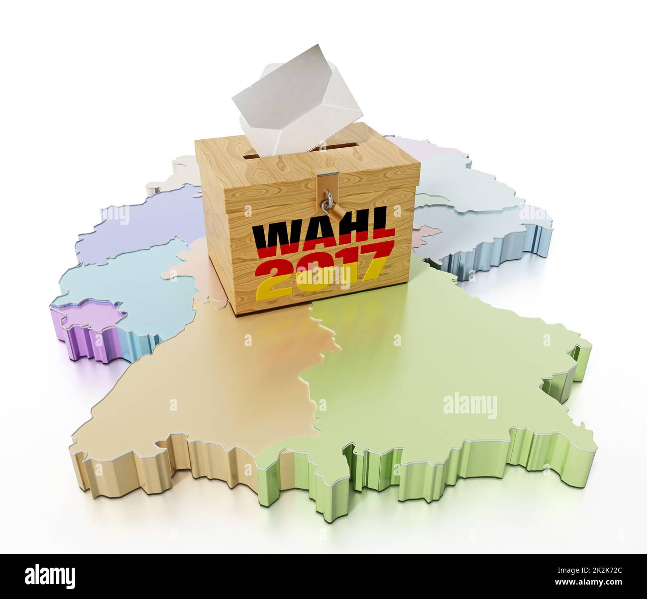 Voting map germany hi-res stock photography and images - Alamy