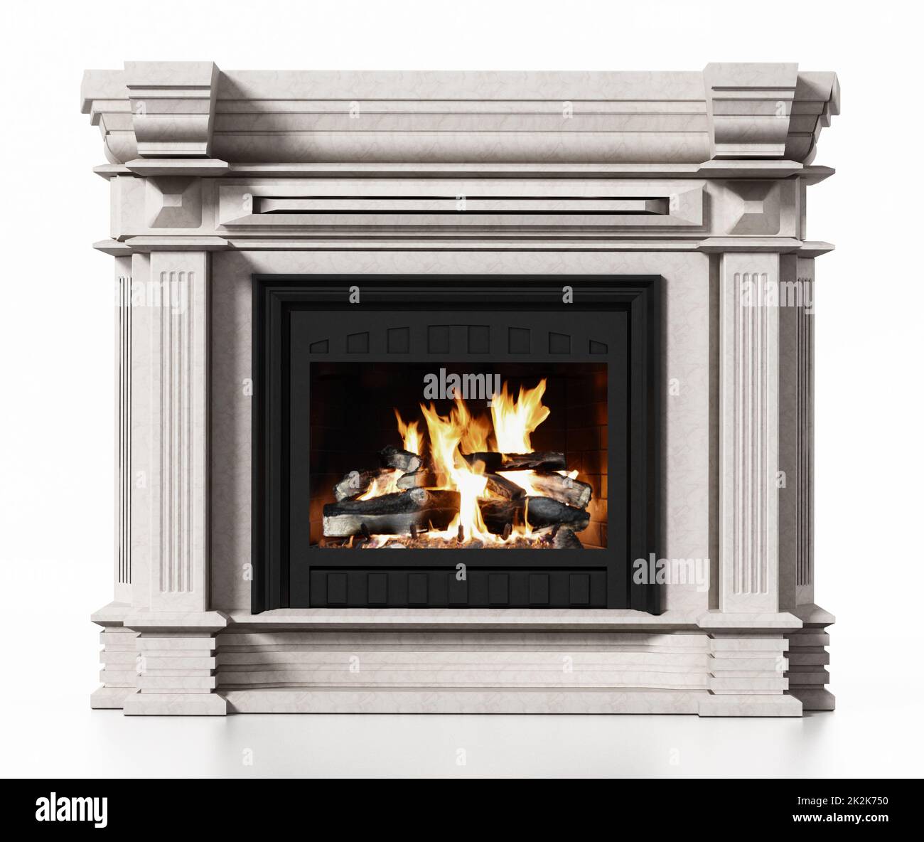 Fireplace illustration hi-res stock photography and images - Alamy