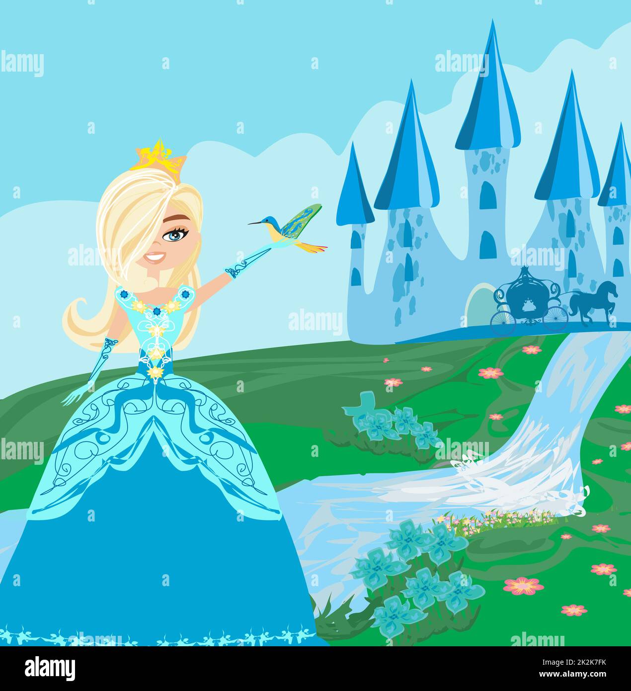 Princess birds in garden hi-res stock photography and images - Alamy