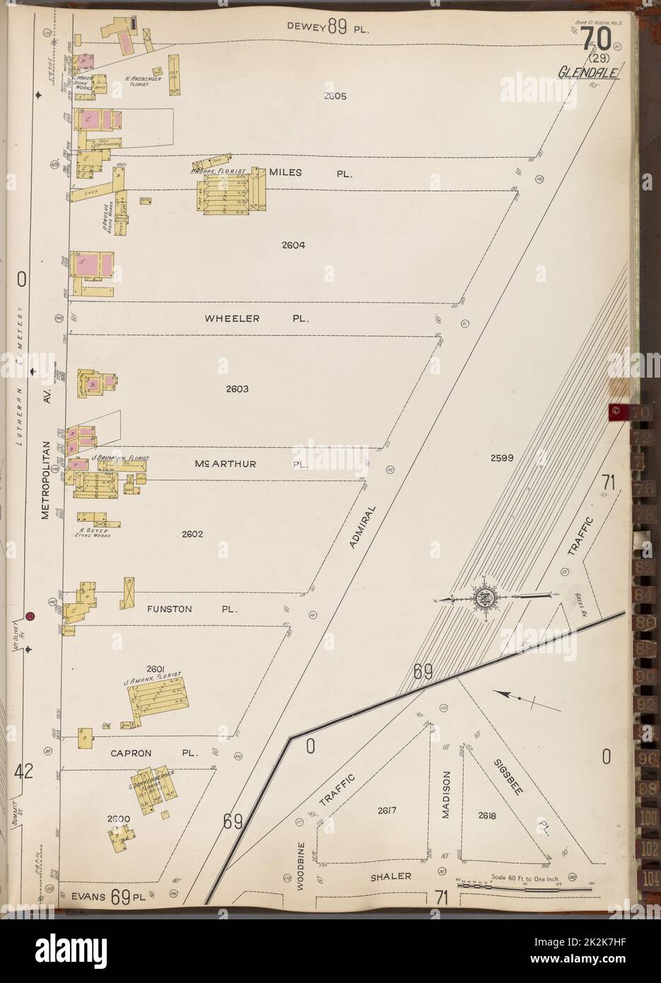 Map of dewey hi-res stock photography and images - Alamy