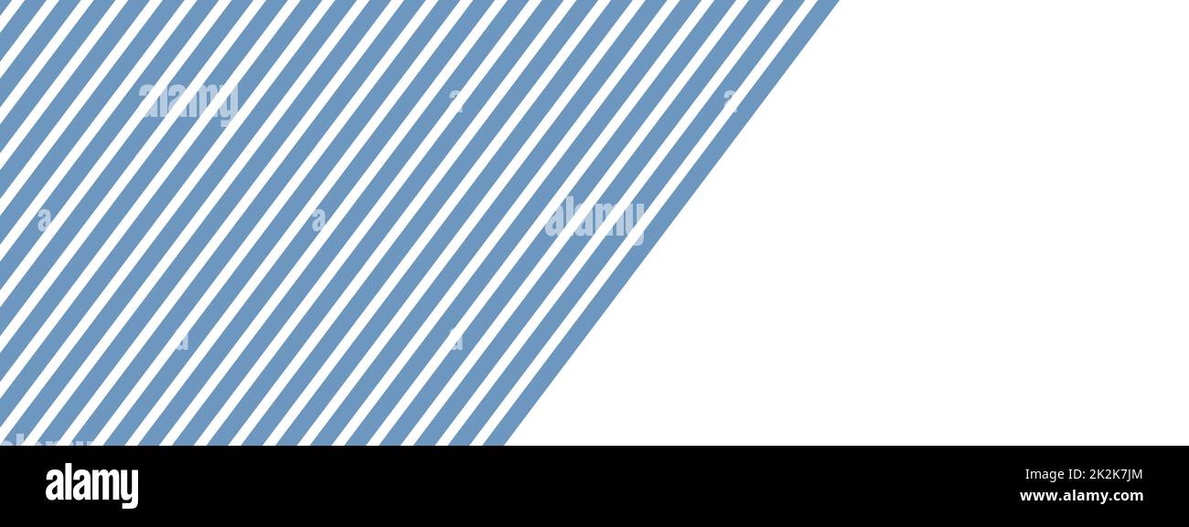 Diagonal blue stripes - Background banner template Stock Photo - Alamy