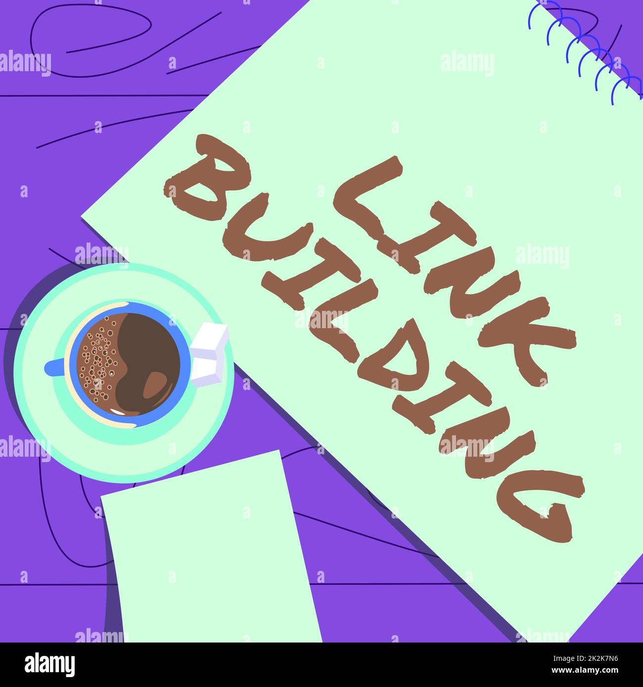 Text caption presenting Link Building. Business overview SEO Term ...