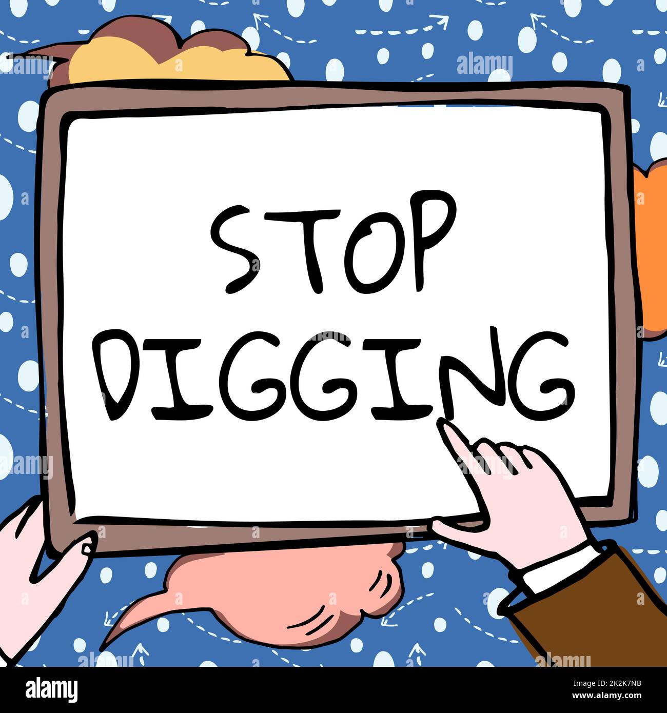 Conceptual display Stop Digging. Business approach Prevent Illegal ... Conceptual display Stop Digging. Business approach Prevent Illegal ...