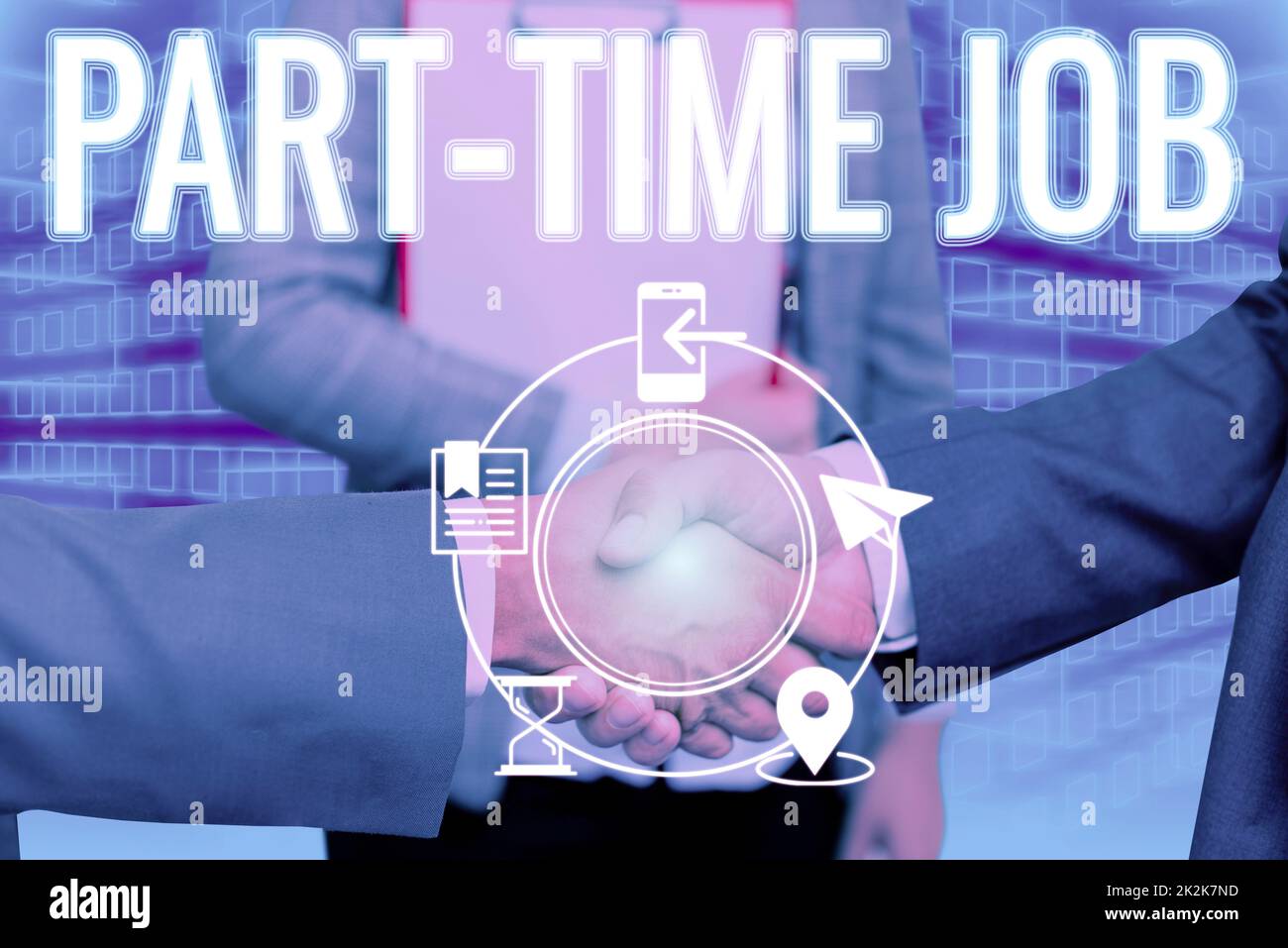 Conceptual display Part Time Job. Internet Concept Weekender Freelance ...