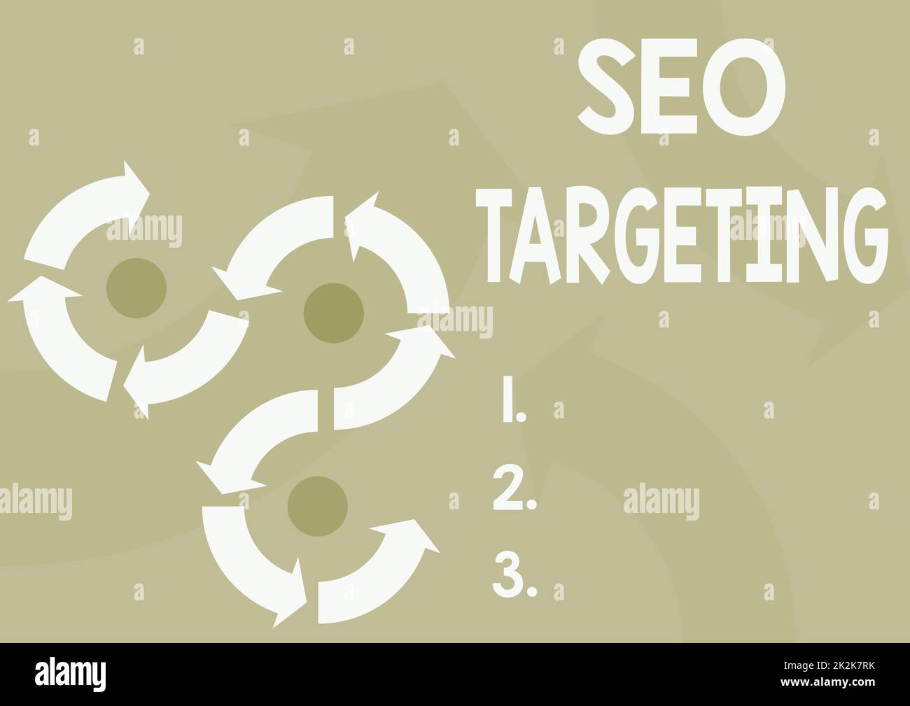Conceptual caption Seo Targeting. Internet Concept Specific Keywords ...