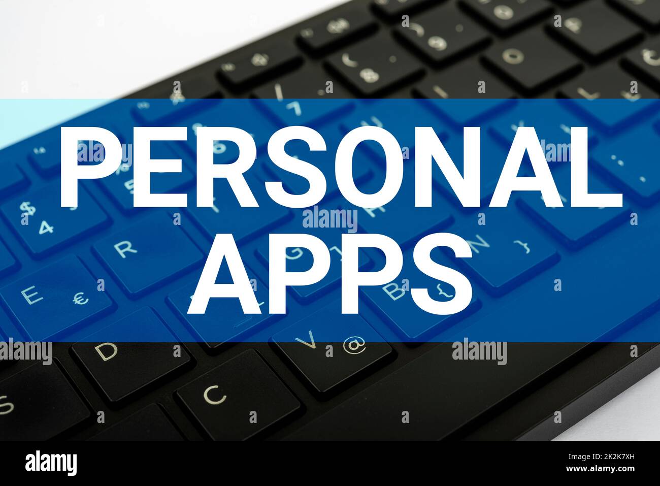 Writing displaying text Personal Apps. Business concept Organizer ...