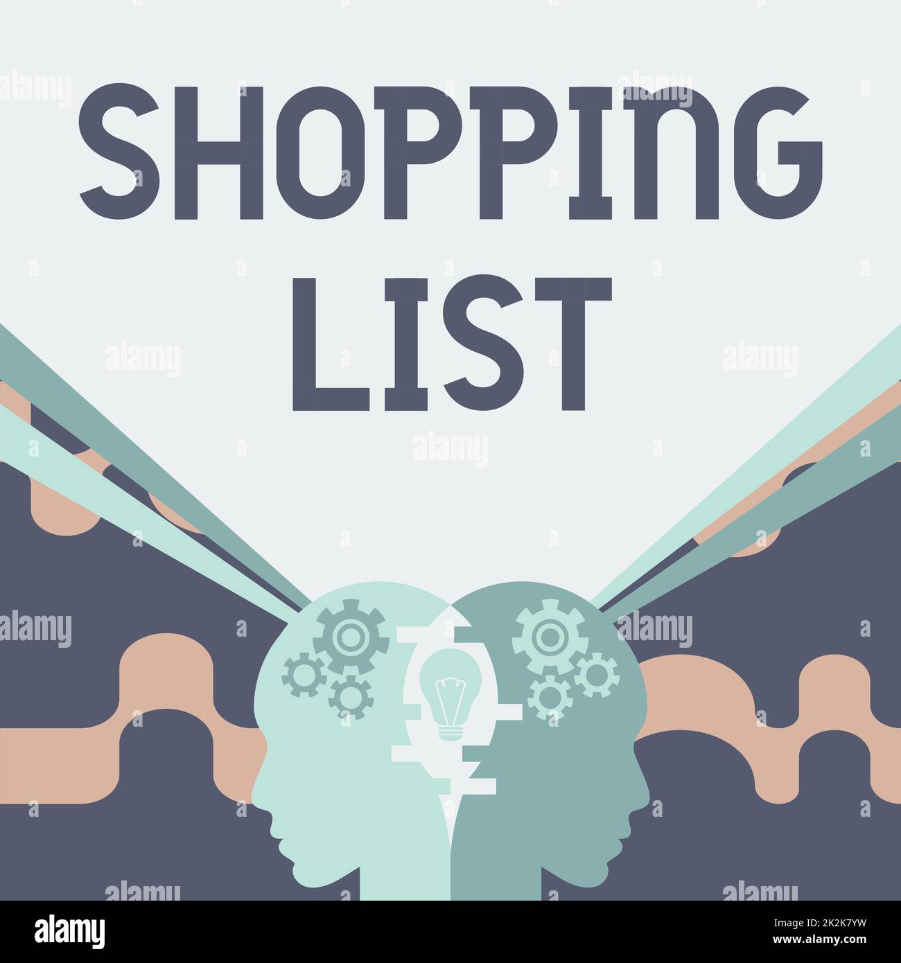 Handwriting text Shopping List. Business idea Discipline approach to ...