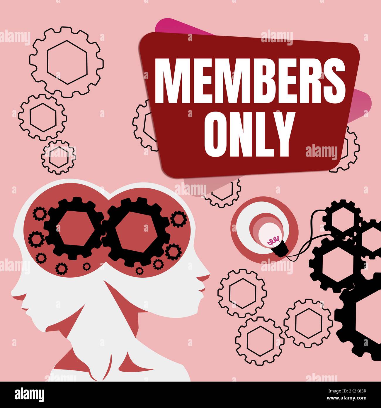 Conceptual display Members Only. Conceptual photo Limited to an ...