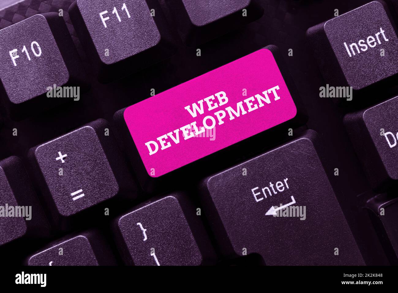 Handwriting Text Web Development Business Approach Web Development Typing Advance Lesson And