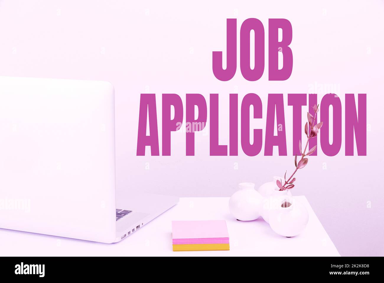 Sign displaying Job Application. Business approach The standard ...