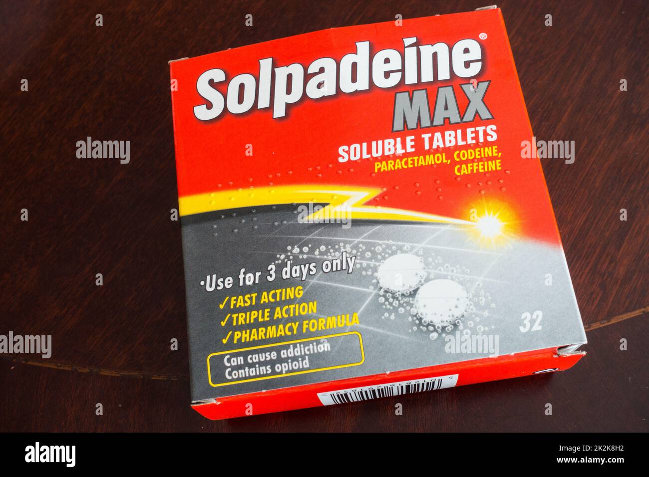 Solpadeine Max Soluble Tablets, UK. (THIS IS A PHOTO IMAGE AND NOT THE ...