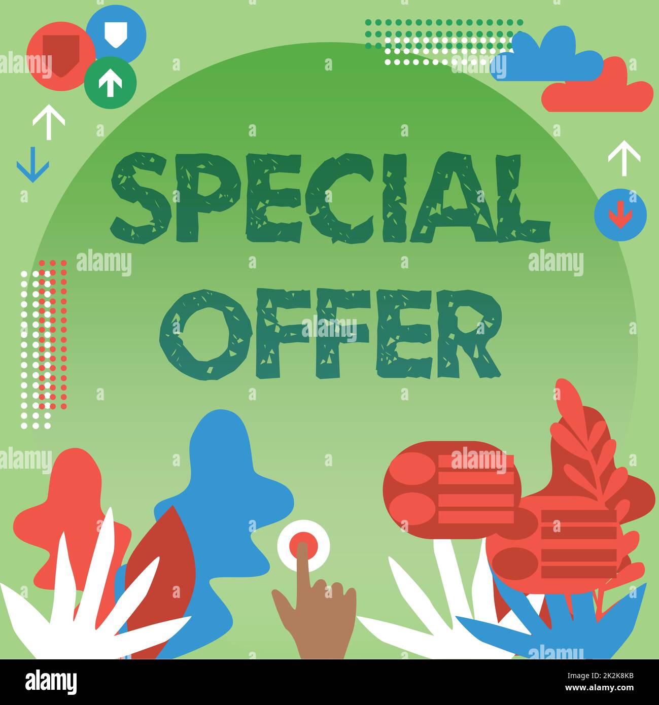 Text showing inspiration Special Offer. Business concept Selling at a ...