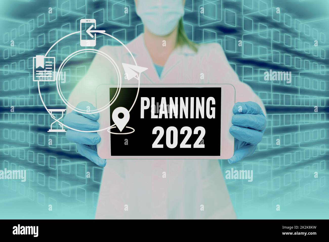 2022 agenda tablet hi-res stock photography and images - Alamy