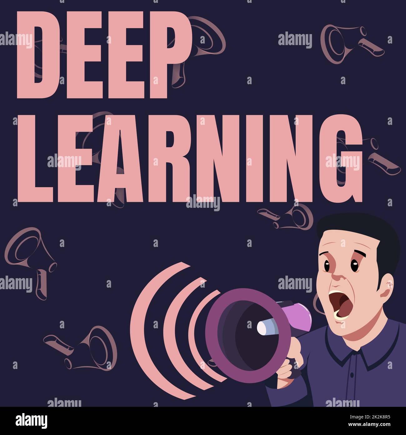 Inspiration showing sign Deep Learning. Business showcase Hierarchical ...