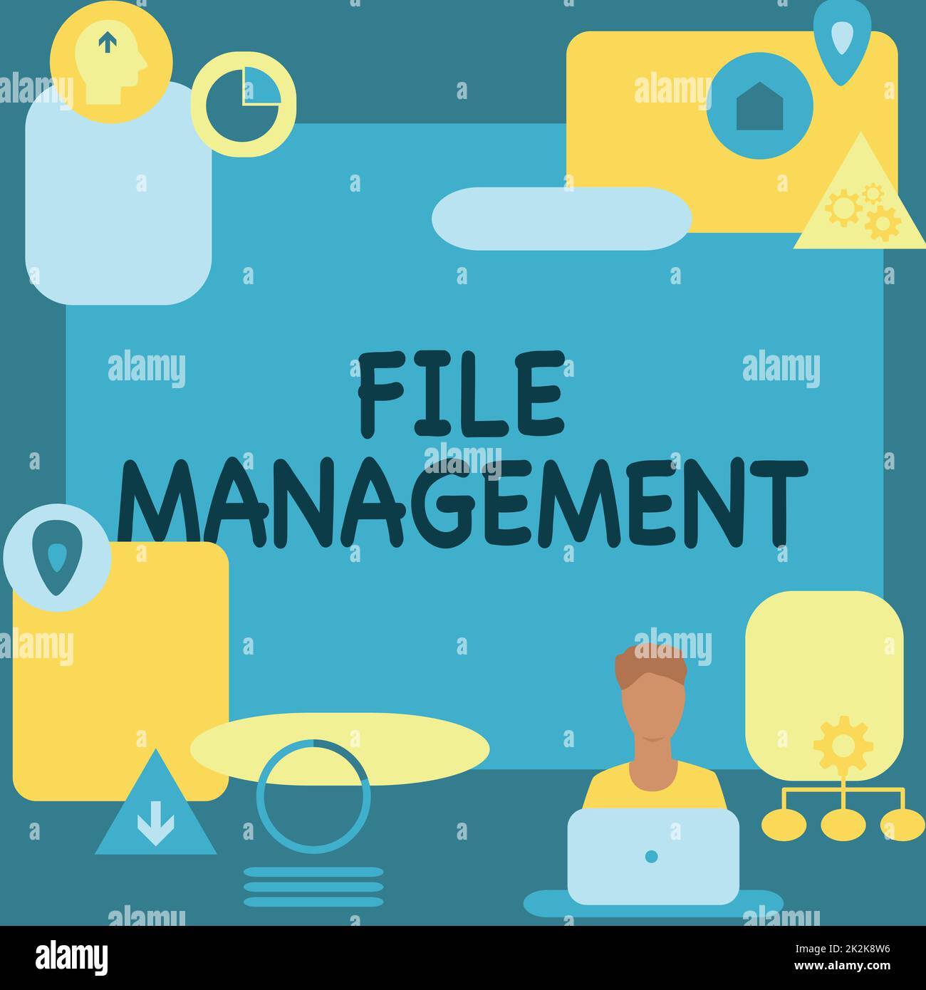 Text Showing Inspiration File Management Word For Computer Program That Provides User Interface
