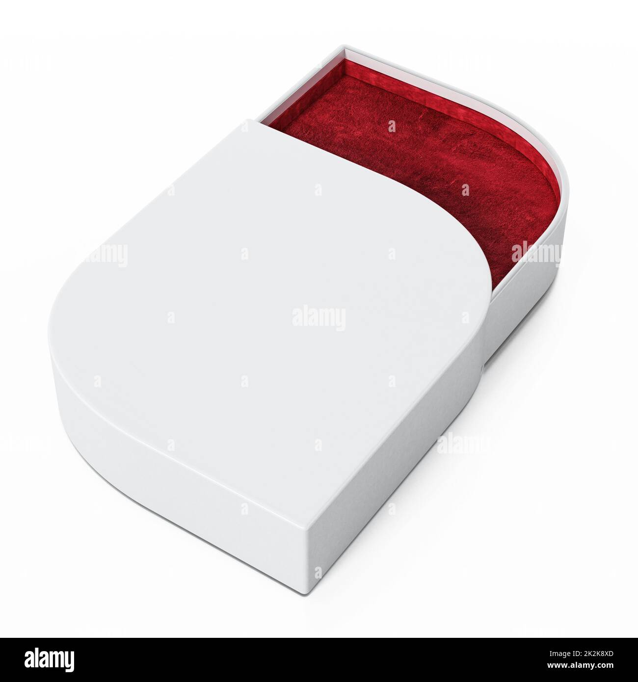 Software box with open cover isolated on white background. 3D ...