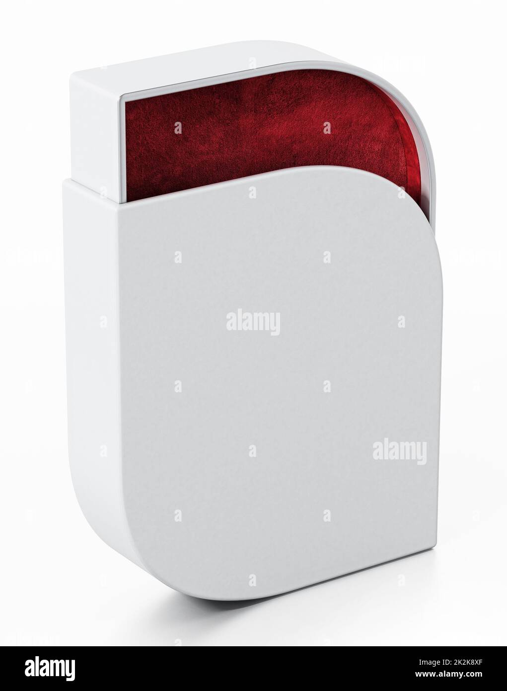 Software box with open cover isolated on white background. 3D ...