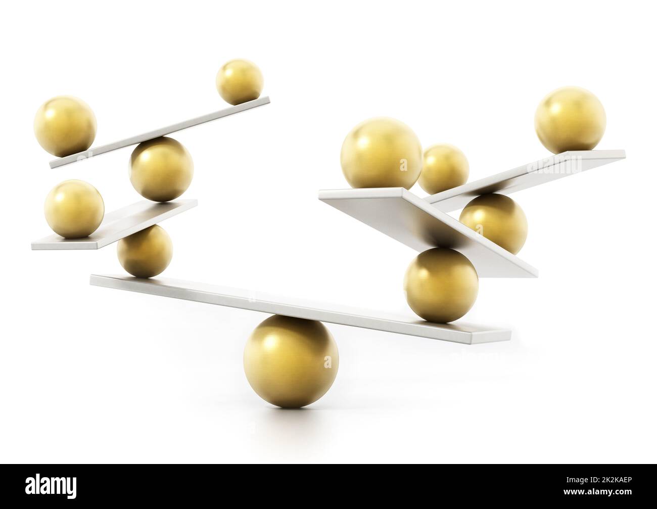 Balancing scale Cut Out Stock Images & Pictures - Alamy