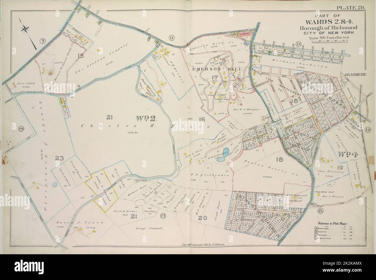 Map of oak island hi-res stock photography and images - Alamy