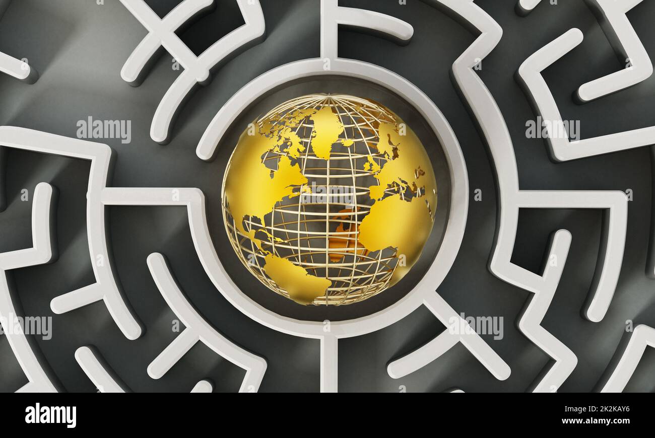 Earth 3d puzzle hi-res stock photography and images - Alamy