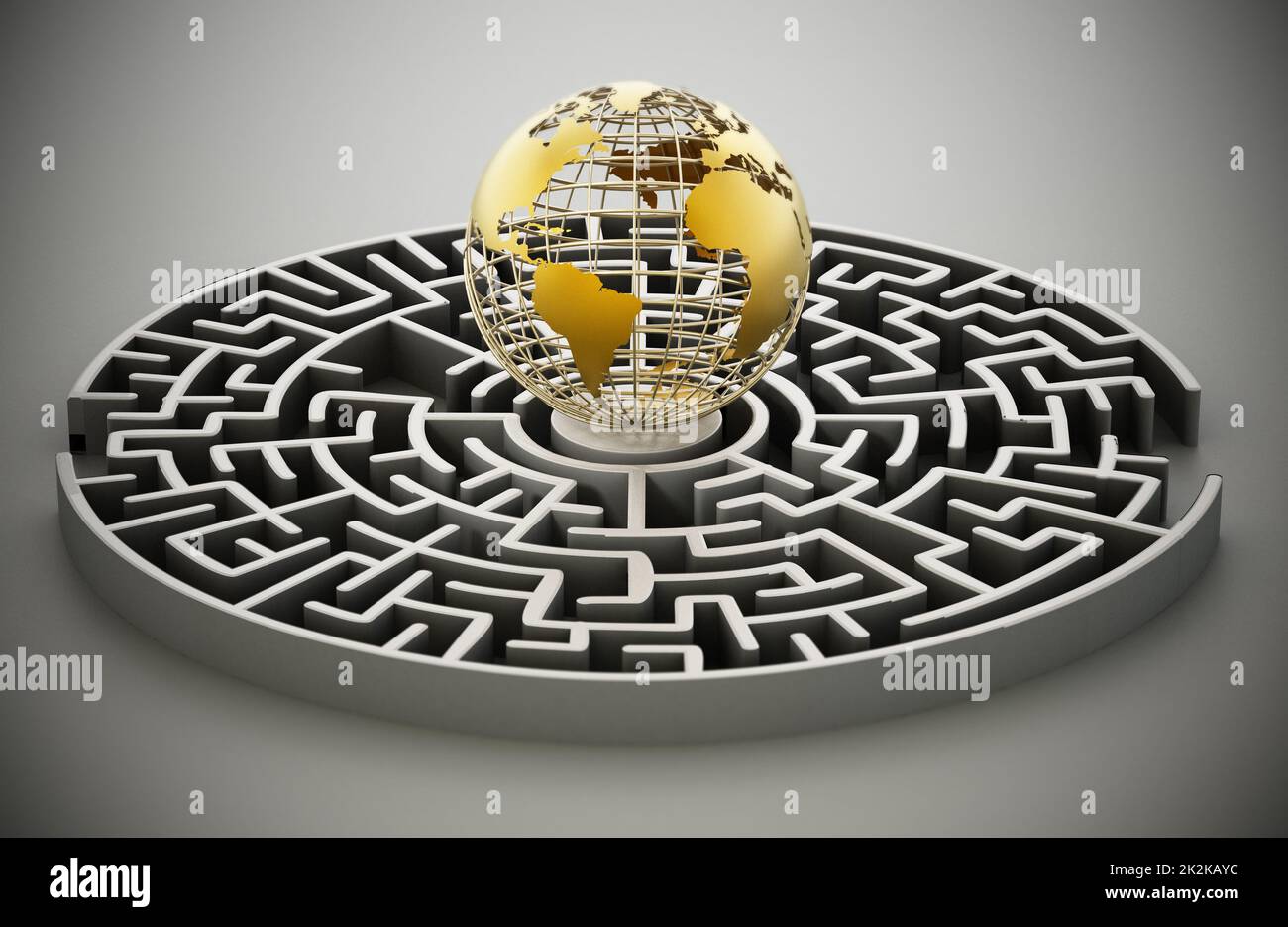 Wire maze game hi-res stock photography and images - Alamy
