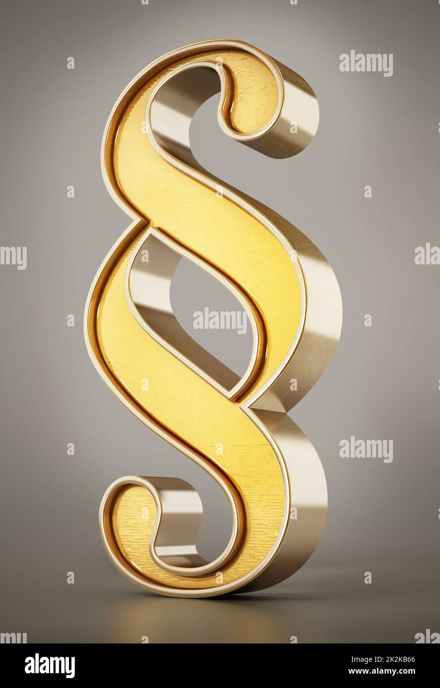 Paragraph symbol isolated on white background. 3D illustration Stock ...