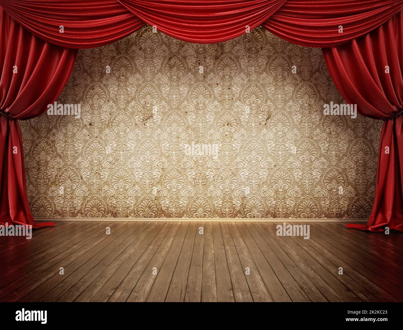Red stage design hi-res stock photography and images - Alamy