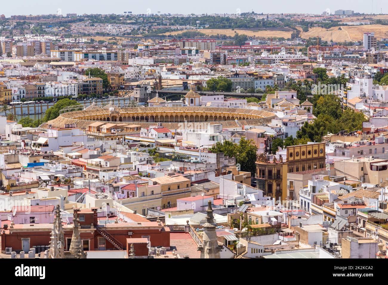 Alcazar seville aerial hi-res stock photography and images - Alamy