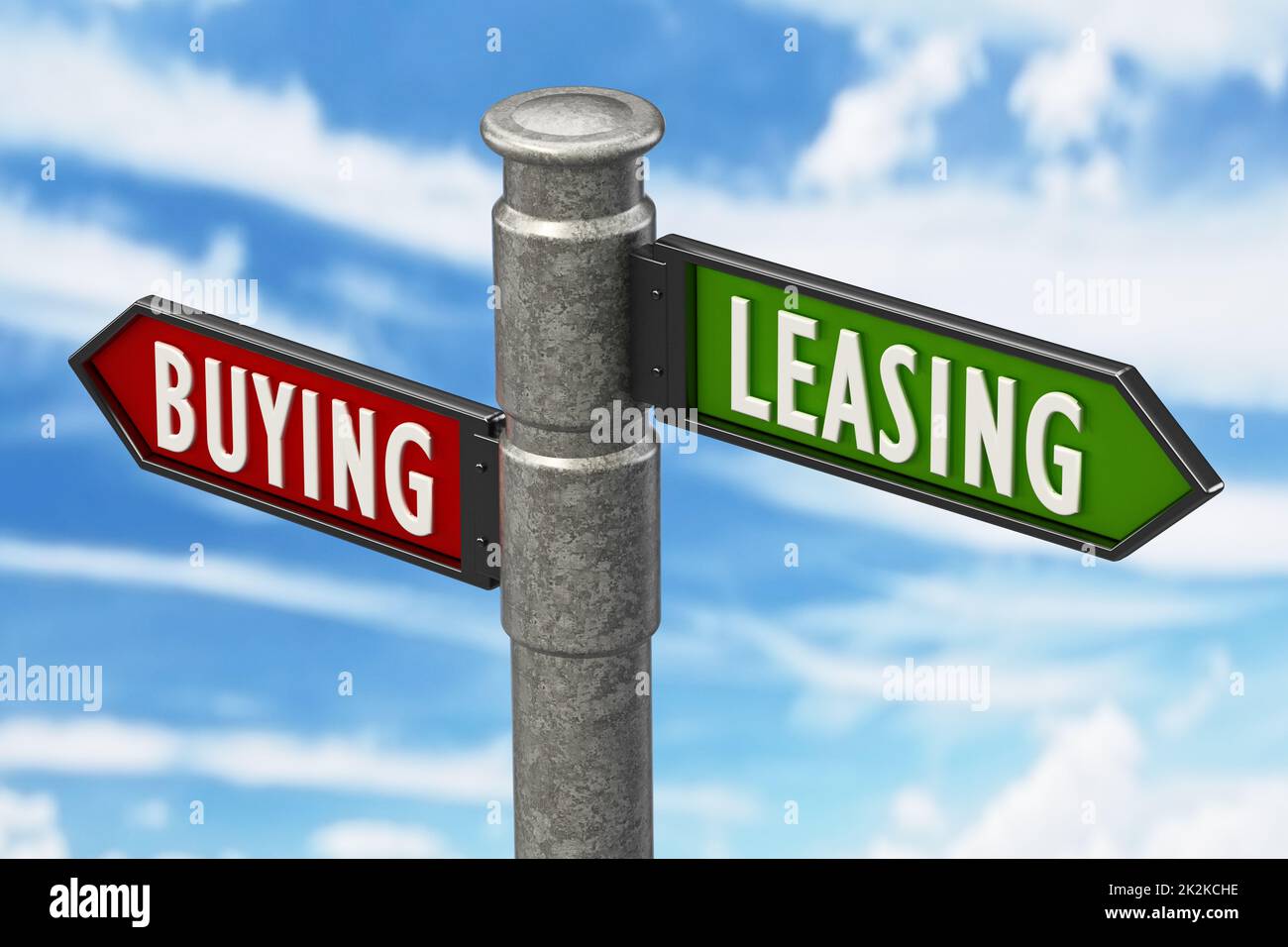 Leasing versus buying hi-res stock photography and images - Alamy