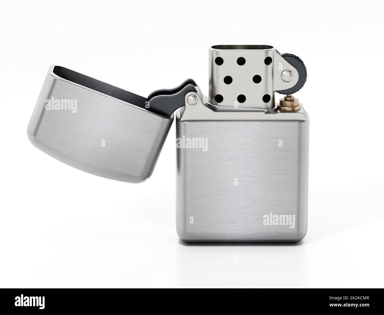 Lighter isolated on white background. 3D illustration Stock Photo - Alamy