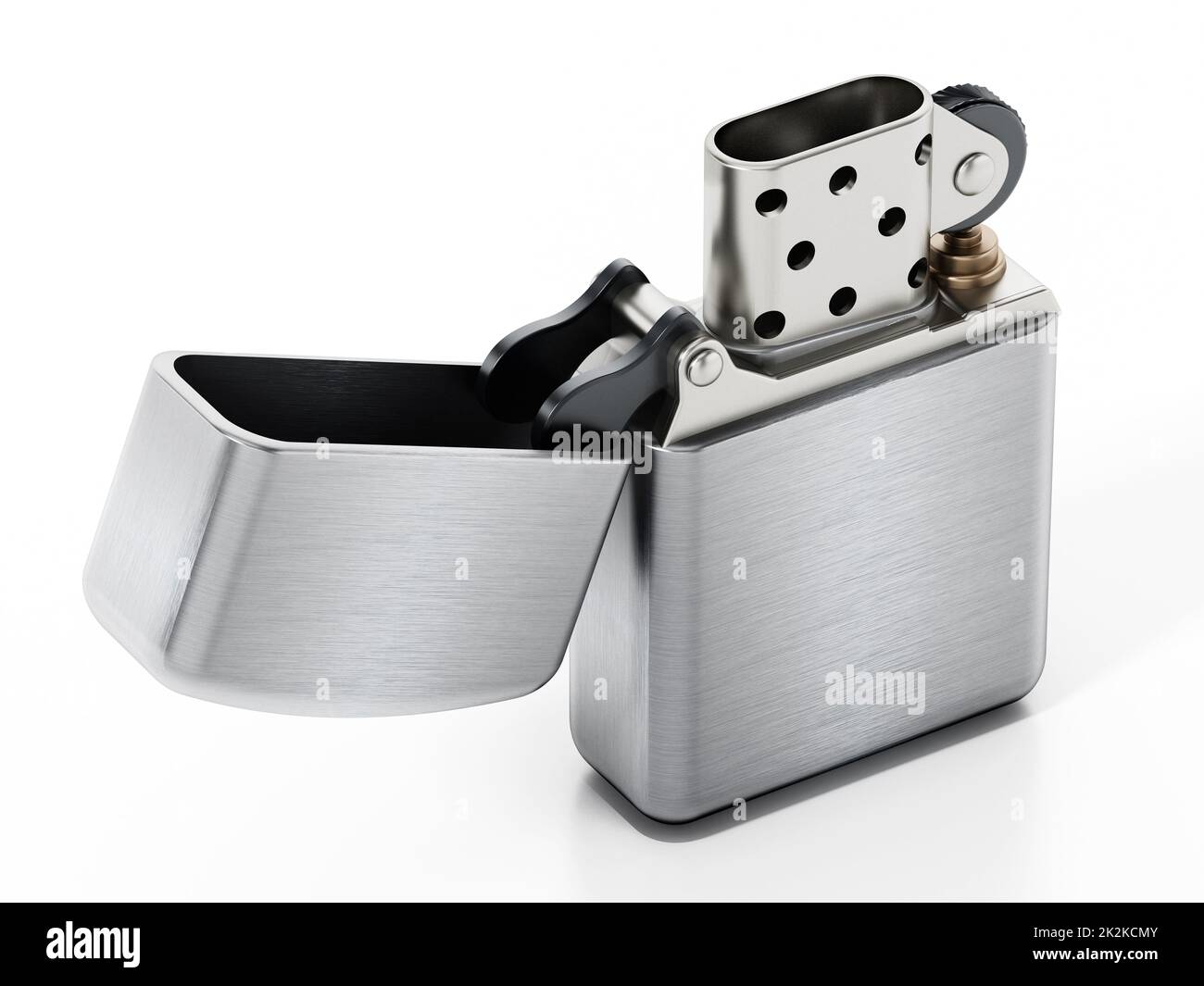 Lighter isolated on white background. 3D illustration Stock Photo - Alamy