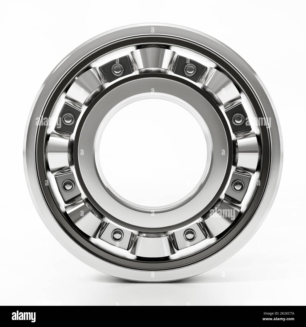 Wheel bearing isolated on white background. 3D illustration Stock Photo ...