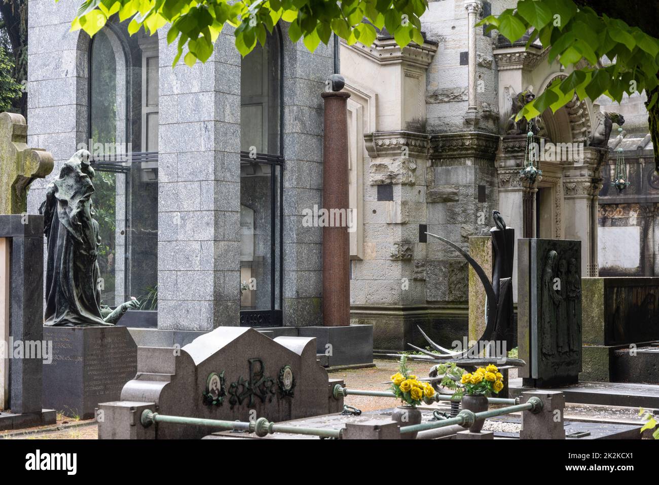 Monumental Cemetery of Milan (Cimitero Monumentale di Milano) is one of ...