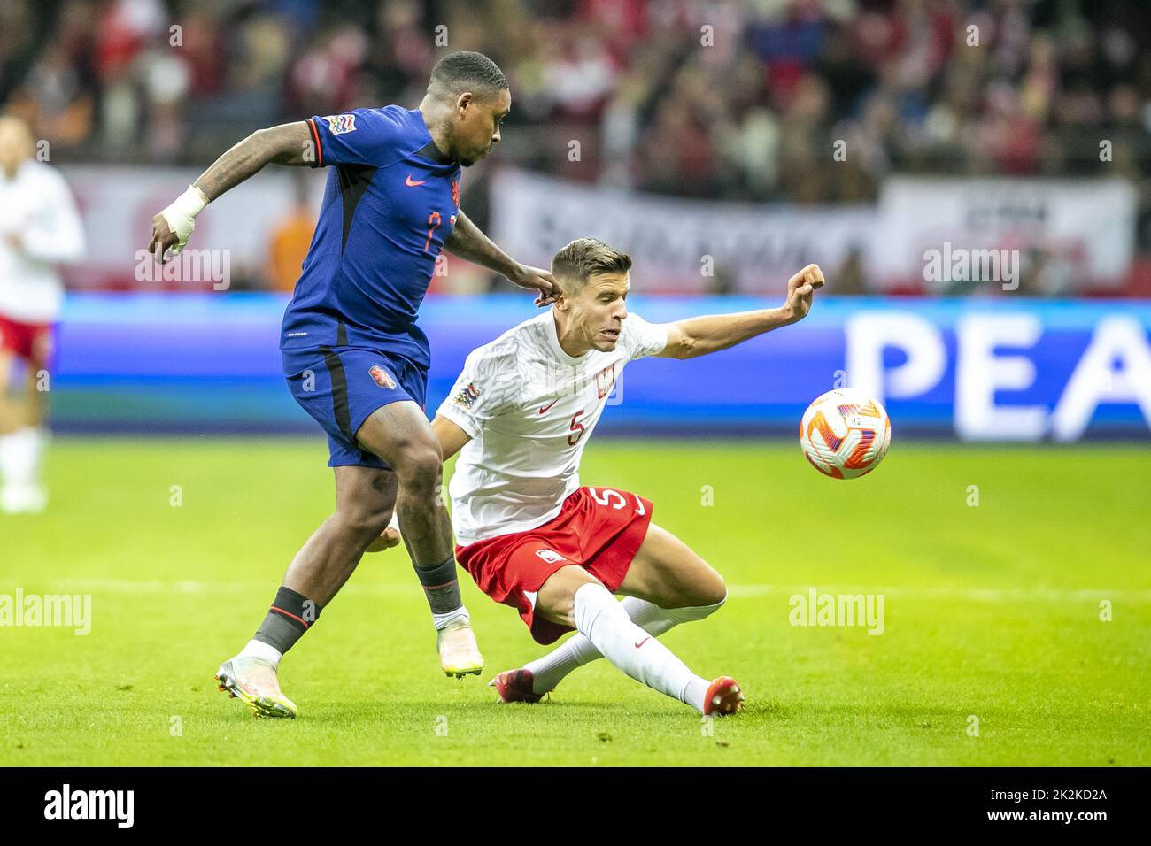 WARSAW, Stadium Narodowy, 22-09-2022 , season 2022 / 2023 , UEFA ...