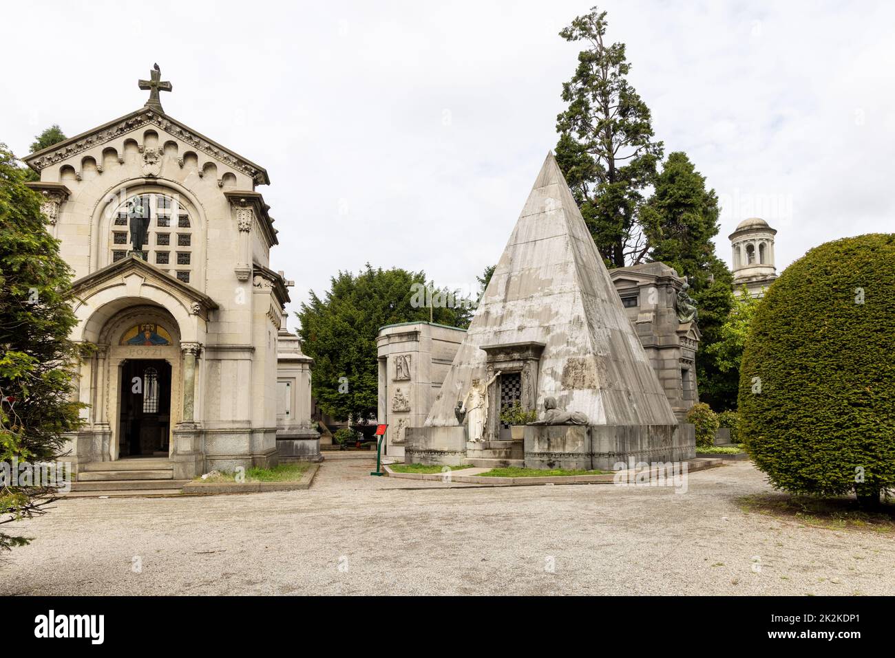 Monumental Cemetery of Milan (Cimitero Monumentale di Milano) is one of ...