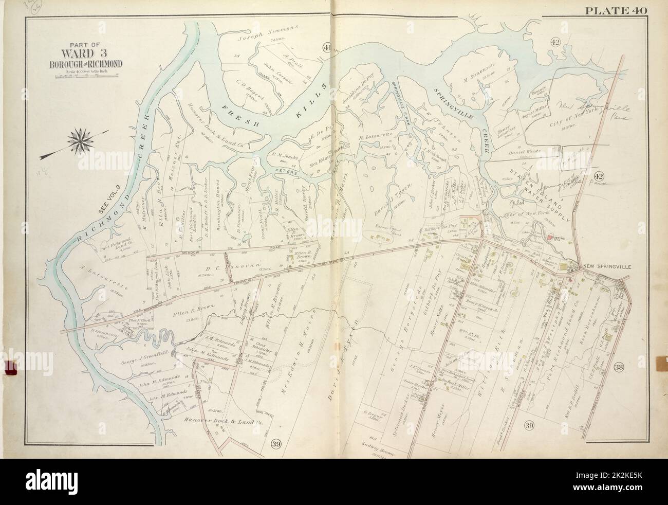 Springville map hi-res stock photography and images - Alamy
