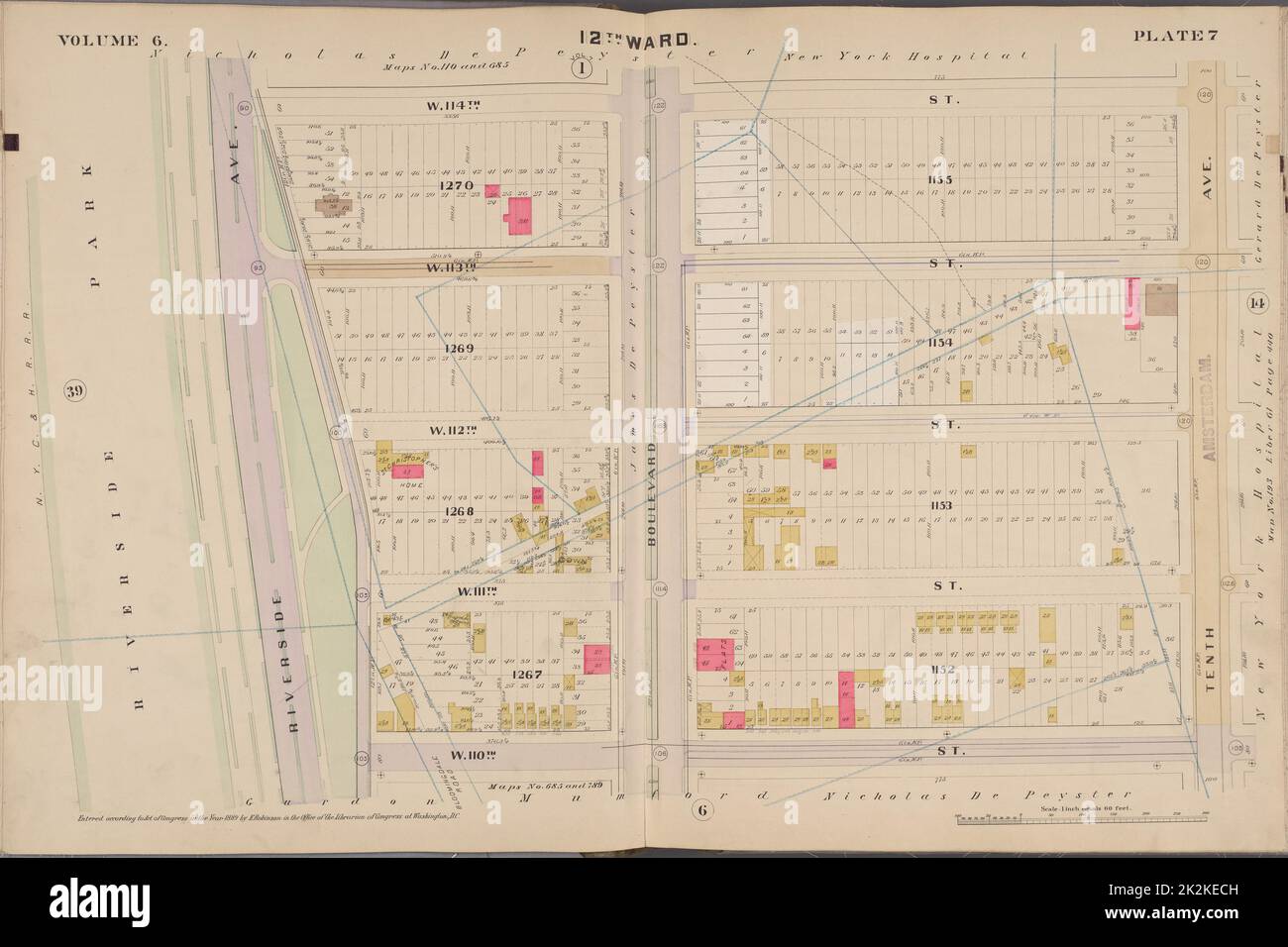 Cartographic, Maps. 1889. Lionel Pincus and Princess Firyal Map ...