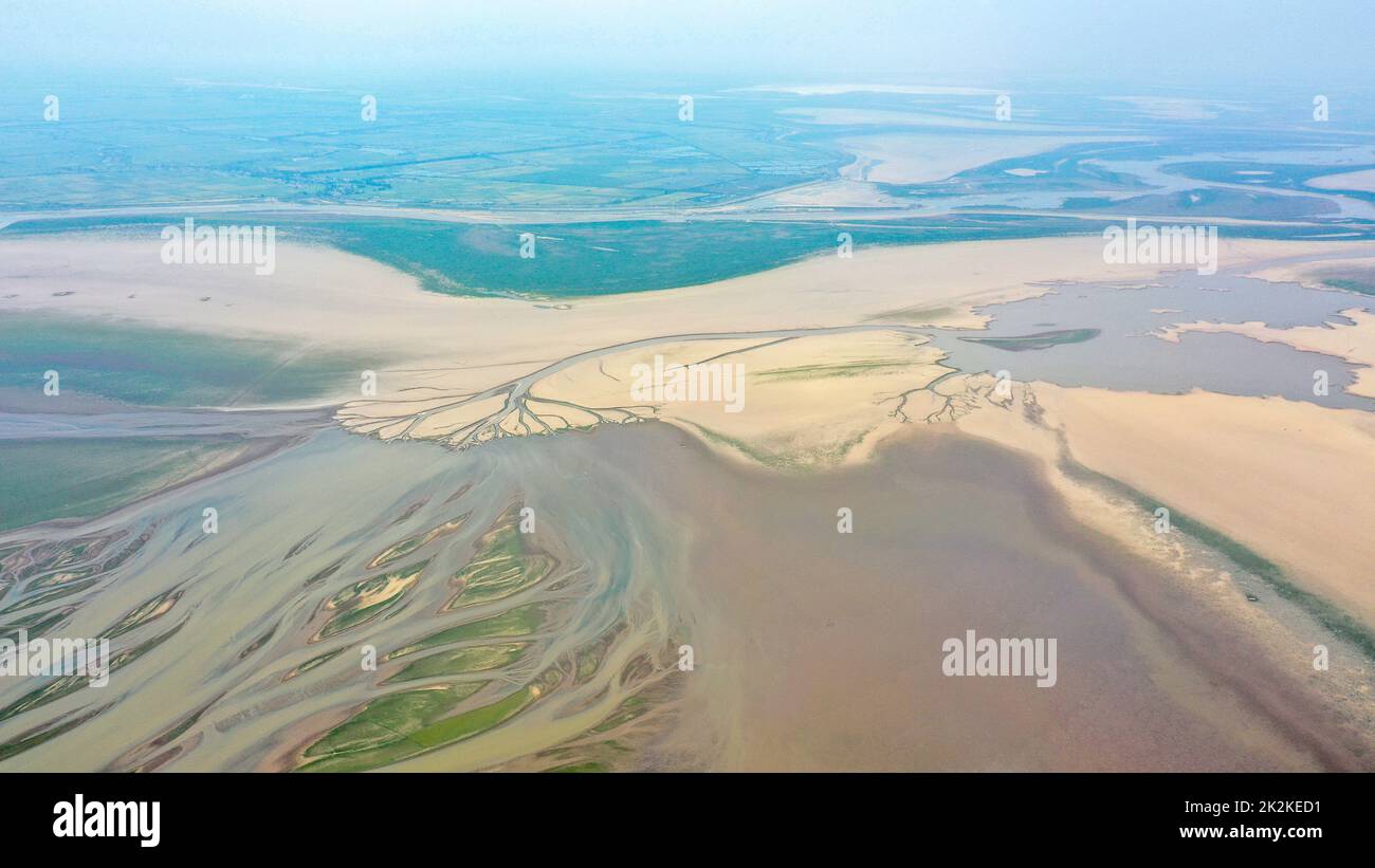 NANCHANG, CHINA - SEPTEMBER 23, 2022 - An aerial photo shows a bizarre ...