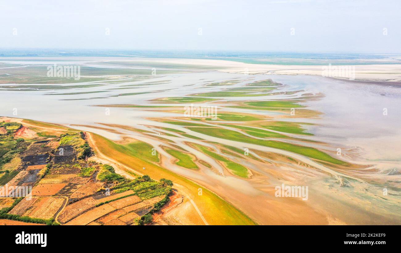 NANCHANG, CHINA - SEPTEMBER 23, 2022 - An aerial photo shows a "tree ...