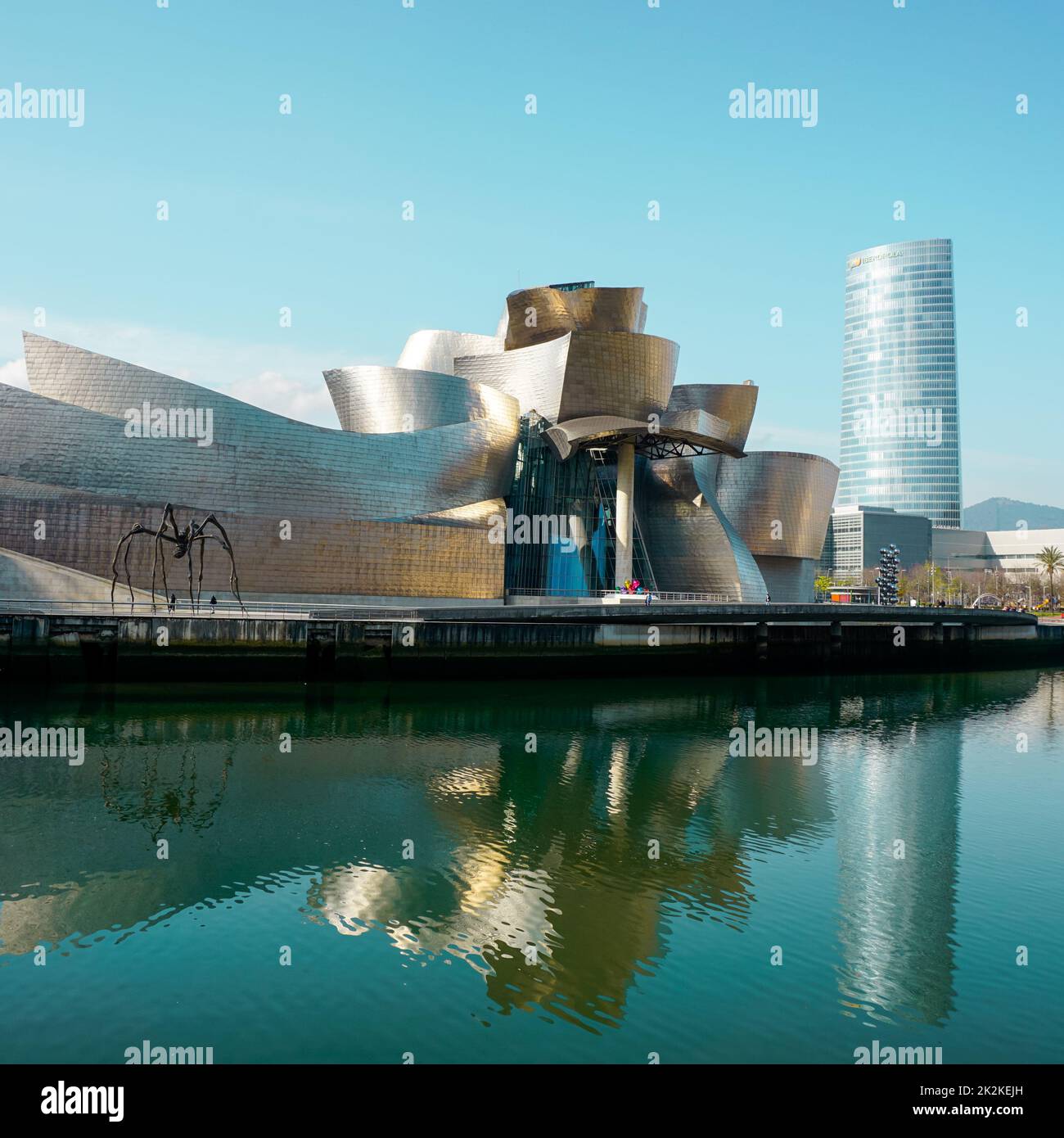 Guggenheim bilbao museum architecture, Bilbao, basque country, spain ...