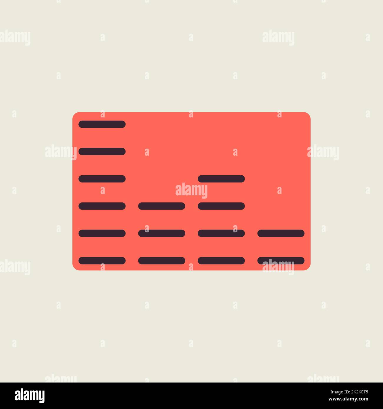 Equalizer, frequency with dashes vector icon Stock Photo - Alamy