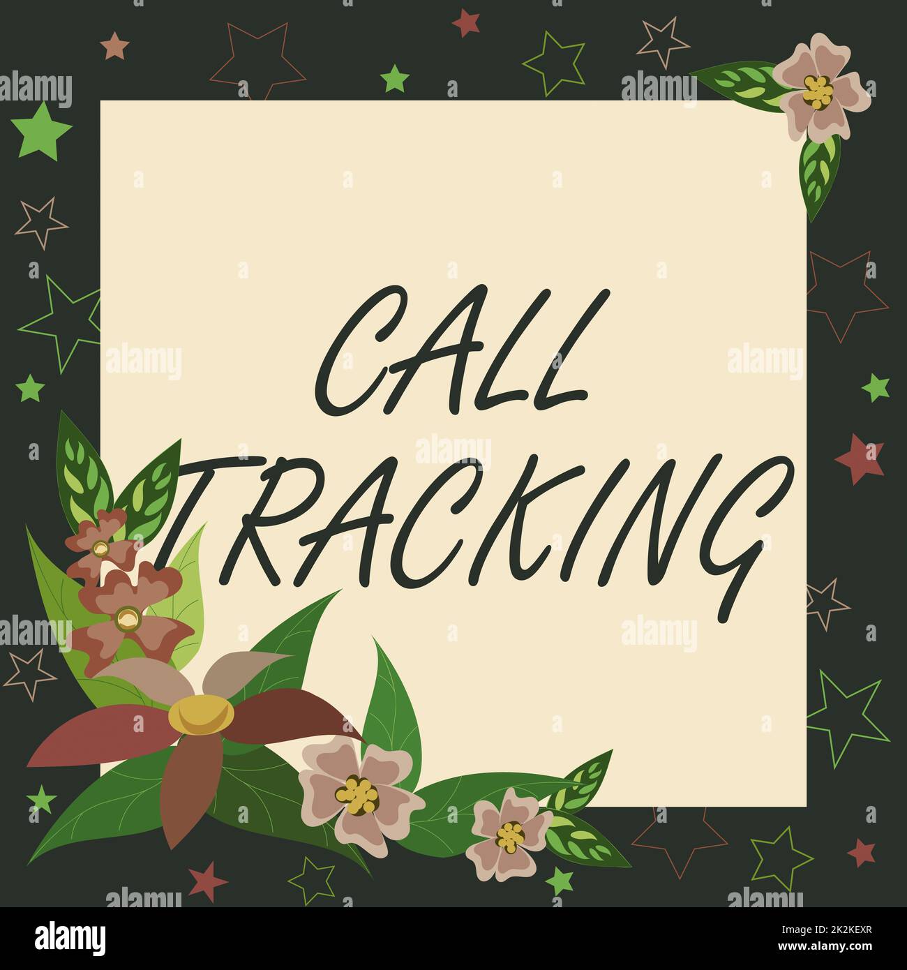 Inspiration showing sign Call Tracking. Business idea Organic search ...